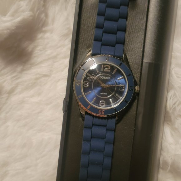 Gossip | Accessories | Gossip Brand Watch New Deep Blue Faceband With ...